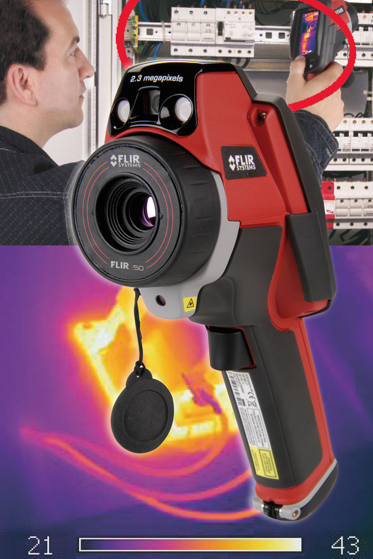 Infrarotkamera FLIR i50 - leicht & leistungsstark